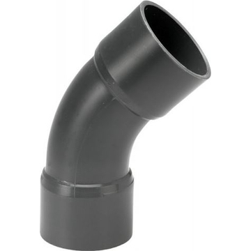 Courbe 45° à coller pvc pression FF par Atlantic Robinetterie